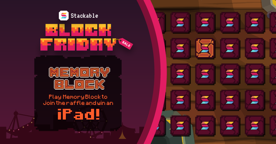 Memory Block, Stackable's Block Friday Mini-Game